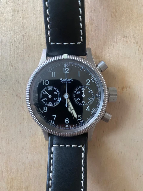 HANHART FLIEGER CHRONOGRAPH 1939 Luftwaffe Replika Limited Edition EUR ...