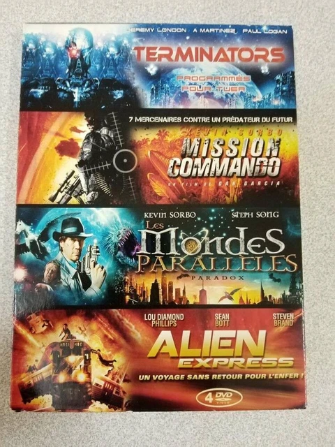 DVD - TERMINATORS/MISSION Commando/Worlds Parallel/Alien Express £16.14 ...