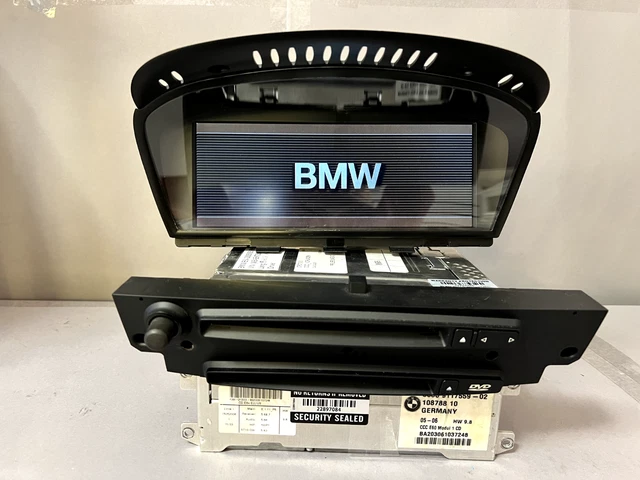 BMW OEM E60 E61 E63 E64 M5 M6 CCC CD DVD multimédia professionnel navigation EUR 488,16 ...