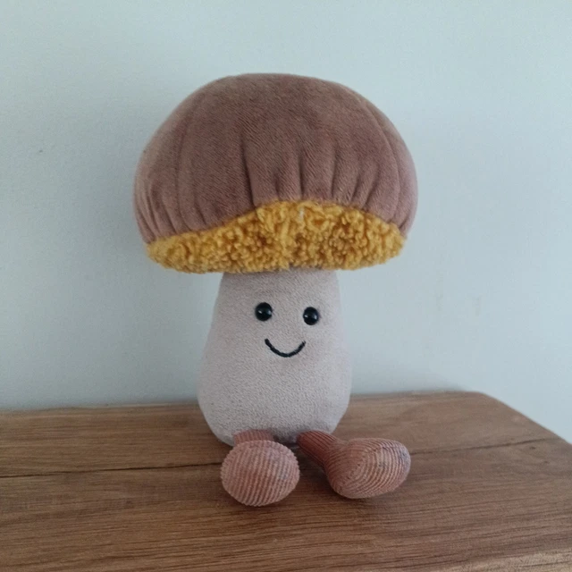 JELLYCAT AMUSEABLE TOADSTOOL Retired Rare Soft Toy Mushroom Plush £31. ...