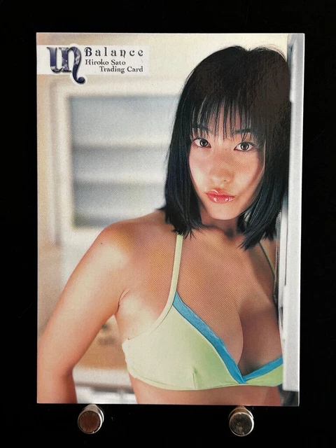 HIROKO SATO JAPANESE Idol Card Bomb 006 Visual Photocards Collection 2004 EUR 17,26 - PicClick FR