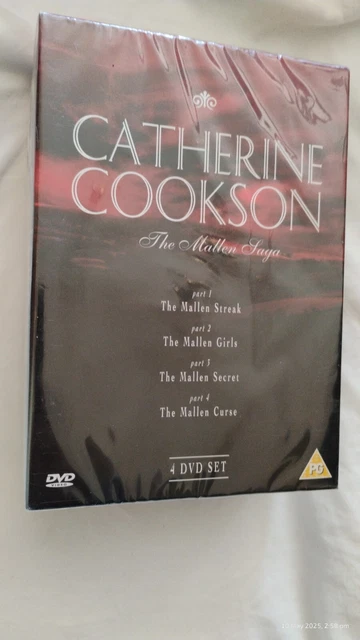 SEALED CATHERINE COOKSON The Mallen Saga 4 Disc Box Set (2004) DVD ...