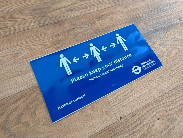 GENUINE LONDON UNDERGROUND Sign Line Tube Carriage Sticker Keep Your ...