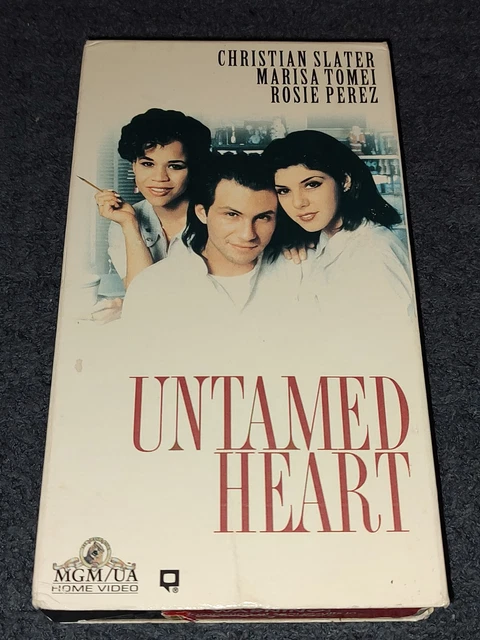 UNTAMED HEART VHS Christian Slater Marisa Tomei Romance Slice Of Life ...