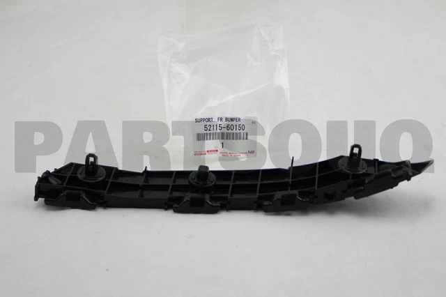 5211560150 GENUINE TOYOTA SUPPORT, FRONT BUMPER SIDE, RH 52115-60150 £ ...