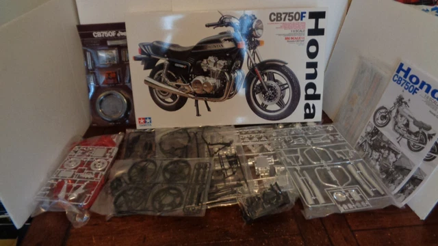 TAMIYA 16020 HONDA CB750F Bike Motorcycle Model Set 1:6 Scale £84.99 - PicClick UK