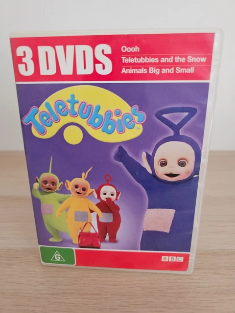 TELETUBBIES TRIPLE PACK DVD Region 4 PAL BBC (2 discs only) £12.36 ...