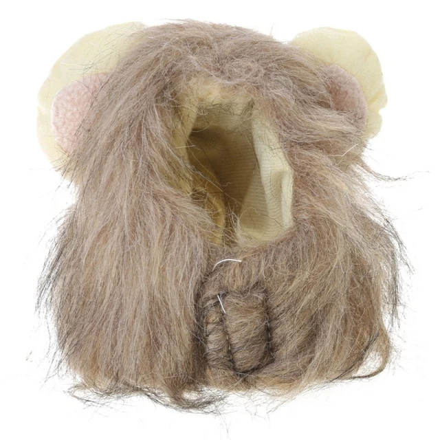 PET LION HAT Photo Props for Cat/Dogs Cosplay Cap with Adjustable ...