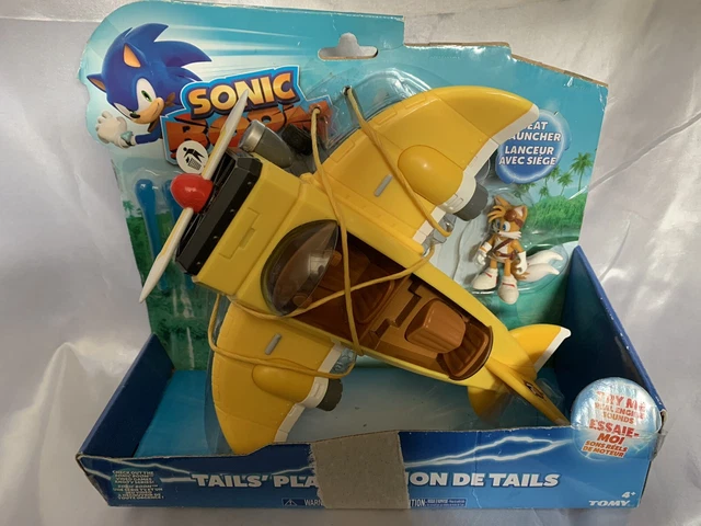 SONIC THE HEDGEHOG, Sonic Boom Tails Plane, Lights and Sounds, Tails ...