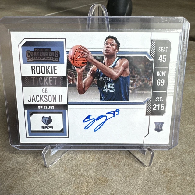 2023-24 CONTENDERS BASKETBALL Rookie Biglietto Variazione GG Jackson RC ...