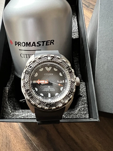 CITIZEN AQUALAND PROMASTER Watch - NB6004-08E Super Titanium £359.00 ...