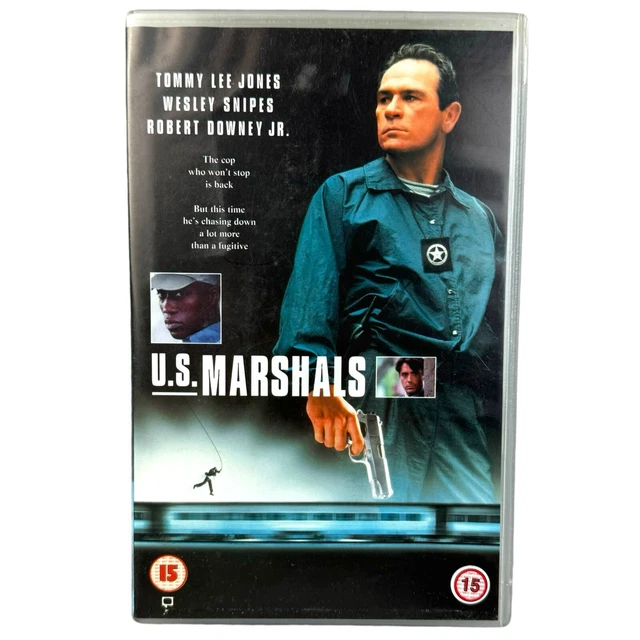 US MARSHALS VIDEO VHS Ex Rental Large Case Action Film Cert 15 1998 £16 ...
