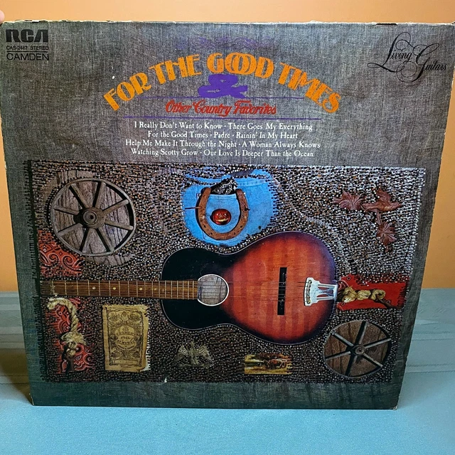 LIVING GUITARS &FOR The Good Times" *Country* RCA Camden vinyle album ...