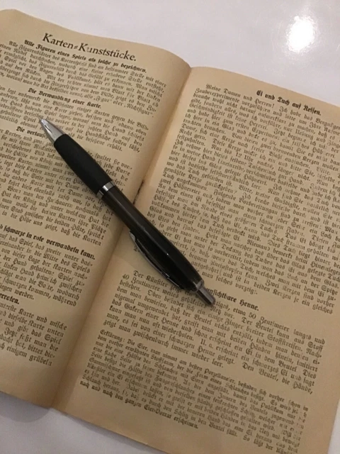 ORIGINAL PROGRAMM „WIE werde ich Zauberkünstler“ Magier Zauberer 1930 ...