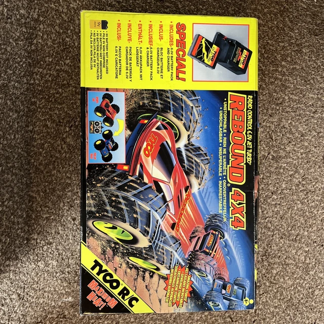 TYCO REBOUND 4X4 Remote Controlled Car Boxed £4.99 - PicClick UK