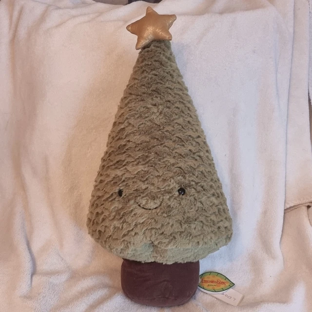 JELLYCAT LARGE CHRISTMAS Tree Large ( Gold Star) Retired & Rare . £99. ...