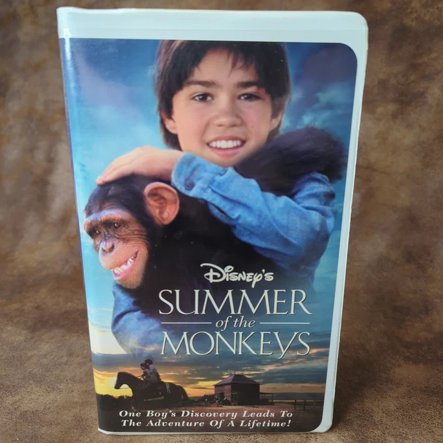 SUMMER OF THE Monkeys (VHS 1998 Disney) £2.69 - PicClick UK