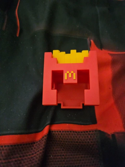 MINECRAFT MCDONALD’S HAPPY Meal Toy Fry Helmet (Toy Only) £1.75 ...