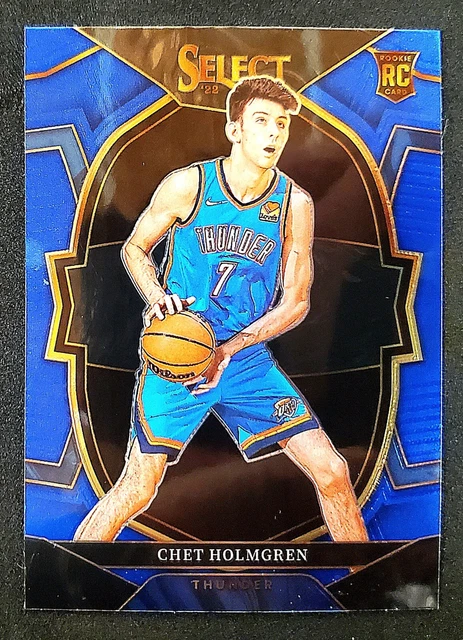 2022-23 PANINI SELECT Concourse Level Chet Holmgren bleu recrue RC pack ...