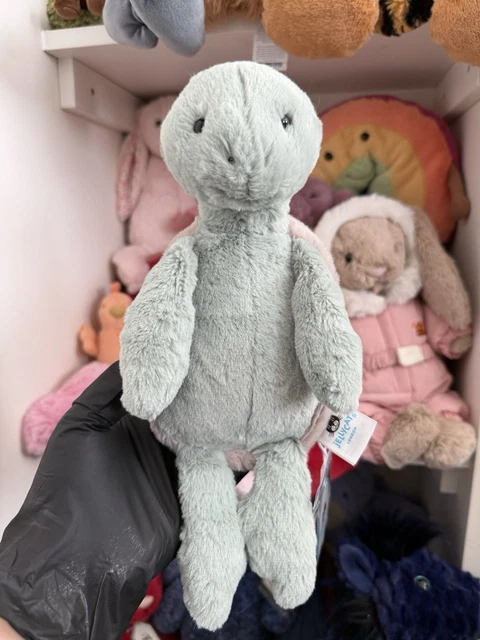 JELLYCAT BASHFUL TURTLE BNWT Retired Proof of Purchase Available ...