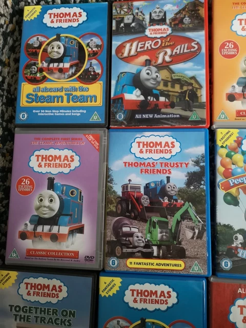 COLLECTION / BUNDLE Of Thomas The Tank Engine DVDs £20.00 - PicClick UK