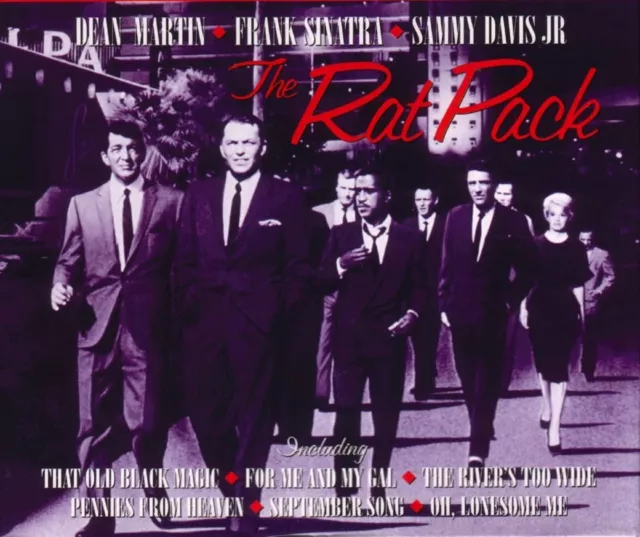 FRANK SINATRA/DEAN MARTIN/SAMMY Davis Jr.-he Rat Pack 3 CD Set £9.99 ...