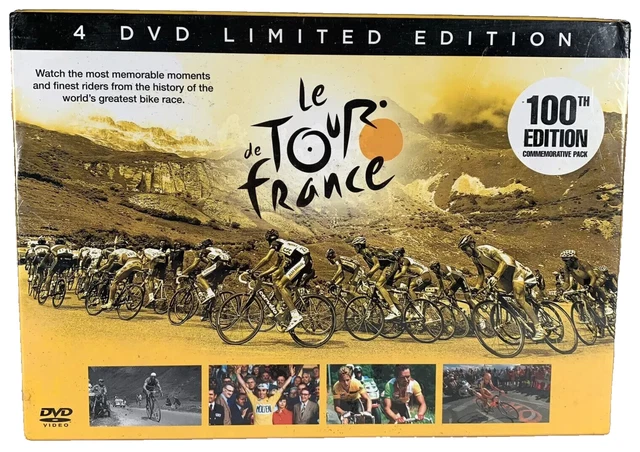 LE TOUR DE France DVD Box Set 100th Commemorative Edition New & Sealed ...