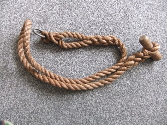 WW2 BRITISH GENUINE Toggle Rope Airborne and Commando £24.99 - PicClick UK