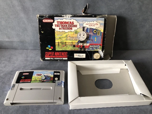 THOMAS THE TANK Engine & friends Adventure Super Nintendo SNES ...