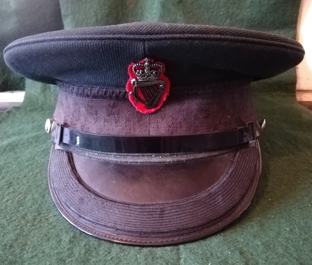 OLD R.U.C. ROYAL Ulster Constabulary Inspector Cap With Incident Codes ...