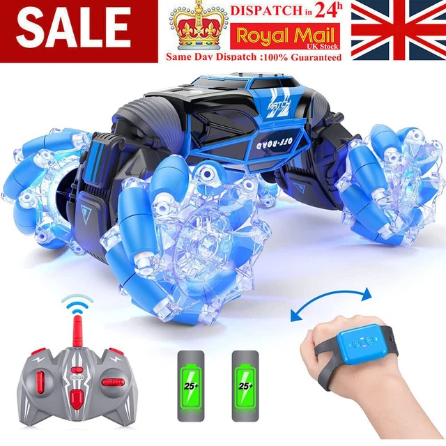 4WD STUNT CAR RC Hand Gesture Sensing Off Roader Remote Control Off ...