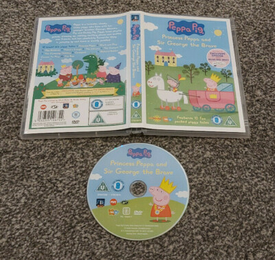 PEPPA PIG-PRINCESS PEPPA and Sir George the Brave% Region 4 DVD% EUR 12 ...