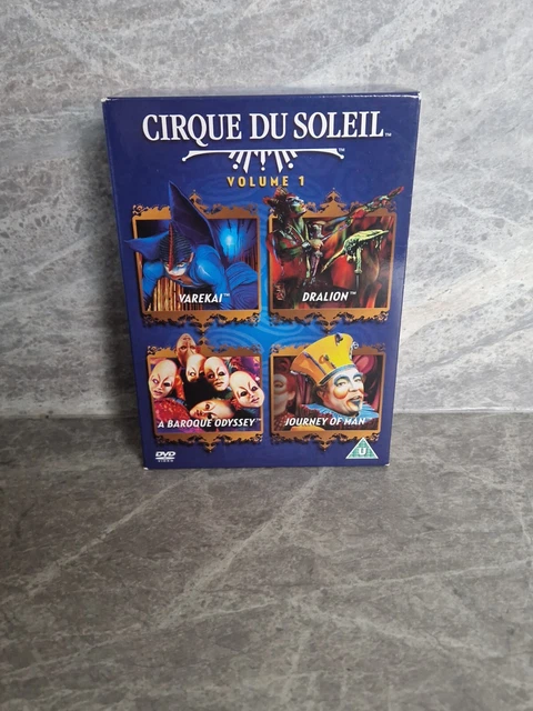 CIRQUE DU SOLEIL - Volume 1 (DVD Region 2, 2004) Boxset Complete With ...