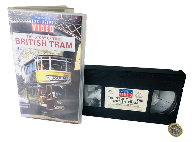 VHS VIDEO TRAIN Railway The Story of the British Tram Vintage ra £12.04 ...