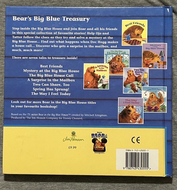 BEAR IN THE Big Blue House - Bear’s Big Blue Treasury Book £24.99 ...