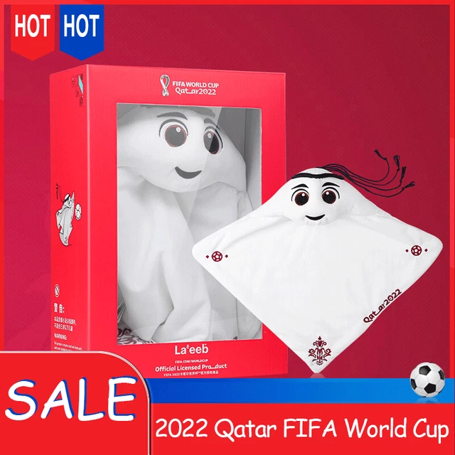 QATAR 2022 FIFA World Cup La'eeb Mascot Plush Doll DE £17.29 - PicClick UK