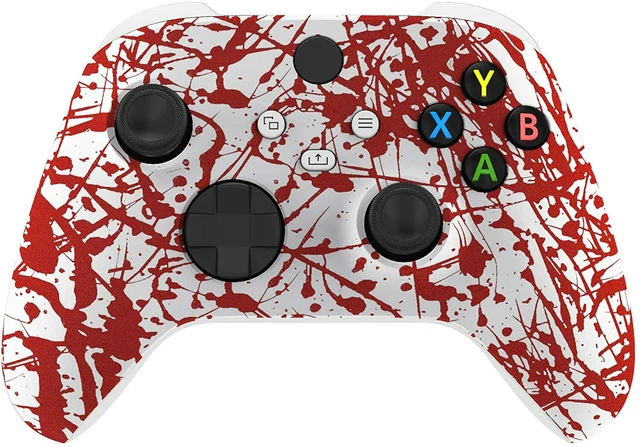 XBOX WIRELESS CONTROLLER Blood Spatter Custom Red Design - Series X|S ...