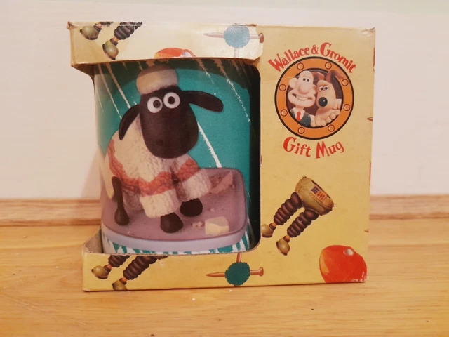 SHAUN THE SHEEP - Wallace And Gromit Vintage Gift Mug Unused ...