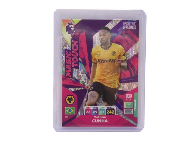 PANINI ADRENALYN XL Plus 2024 Magic Touch Matheus Cunha Card #368 ...