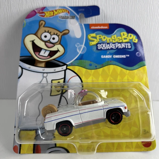 HOT WHEELS CHARACTER Cars Nickelodeon SpongeBob Squarepants, SANDY ...