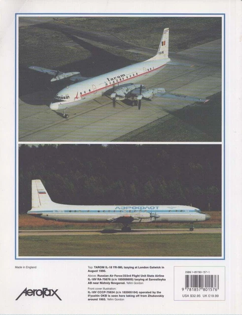 YEFIM GORDON / Ilyushin IL-18/-20/-22 A trasporto turboelica versatile ...