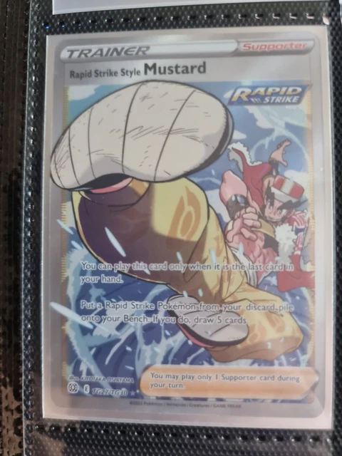 POKÉMON BRILLIANT STARS - Rapid Strike Style Mustard TG27/TG30 £3.50 ...