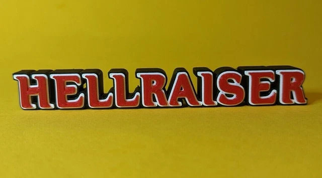 HELLRAISER - 3D Printed comic/TV/Movie logo - for desk stand or wall. £ ...