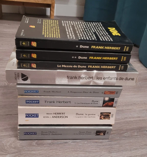LE CYCLE DE Dune tomes 1 à 6 + La Genèse + Avant Dune, Frank Herbert ...