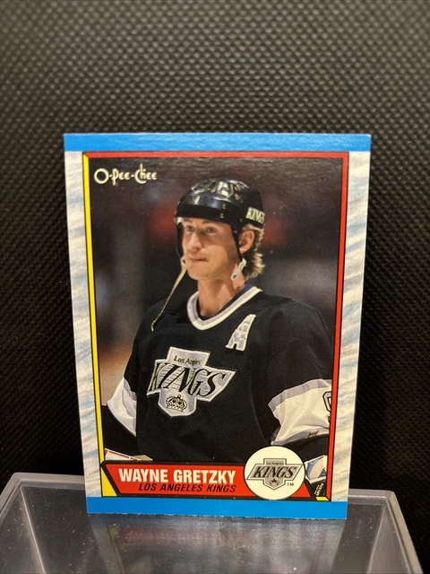 1989-90 O-PEE-CHEE SET-BREAK #156 Wayne Gretzky Neuf dans son emballage Canadian Topps LA Kings ...