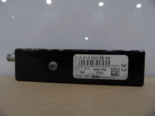 MERCEDES W212 COMBINATION antenna amplifier control unit antenna radio ...