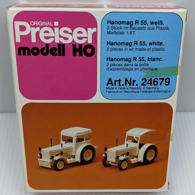 ORIGINAL PREISER HO Model Tractor 24679 $15.00 - PicClick CA