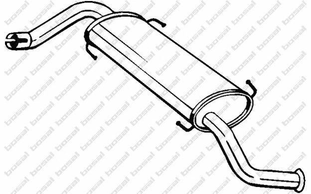 BOSAL POT D'ÉCHAPPEMENT 281-859 - Pièces Auto Mister Auto EUR 135,24 - PicClick FR