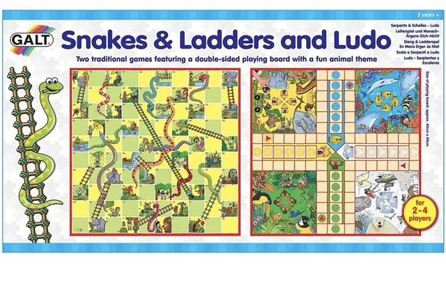 GALT TOYS SNAKES And Ladders Ludo Game Set Top Quality Fast And Free ...
