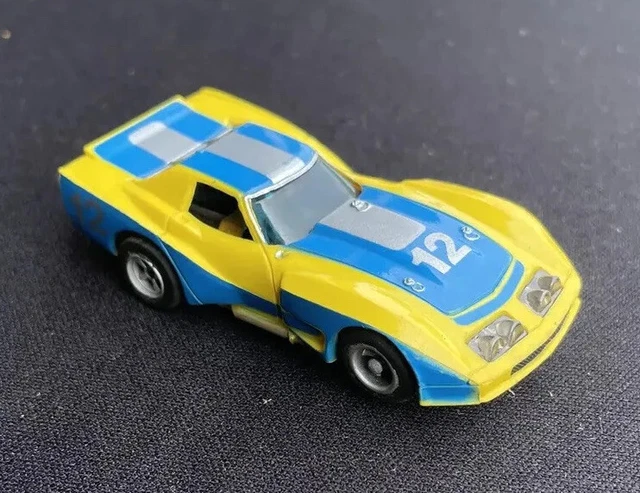 1979 AURORA AFX CHEVY CORVETTE GT MAGNATRACTION HO Slot Car Salvage ...
